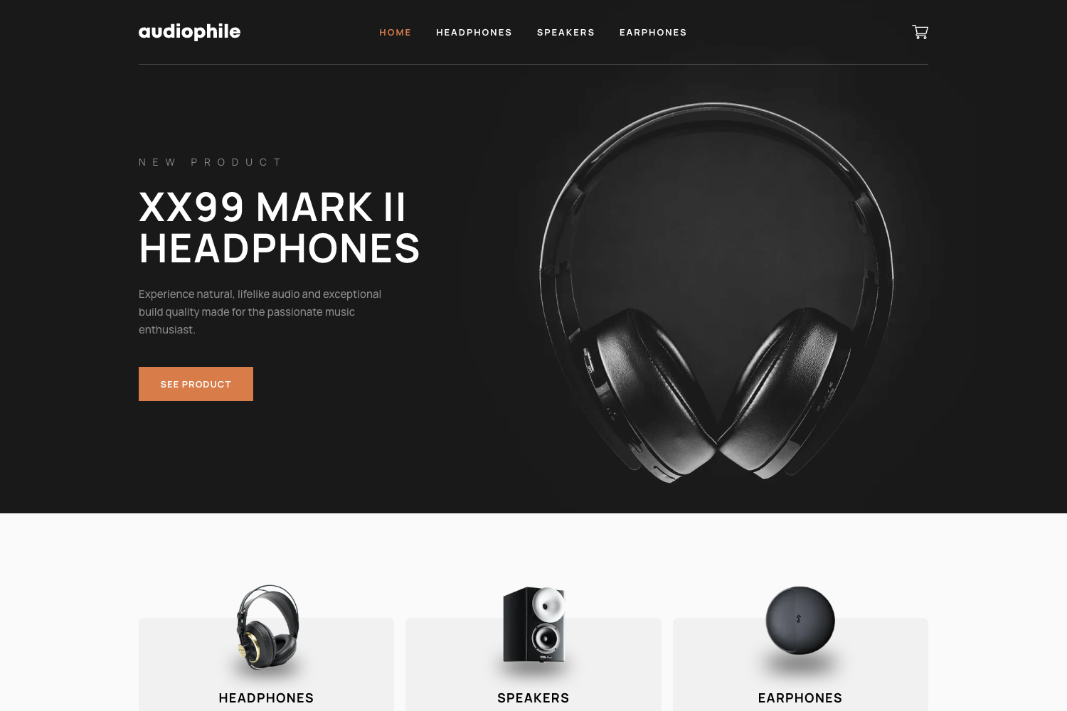 Audiophile Ecommerce