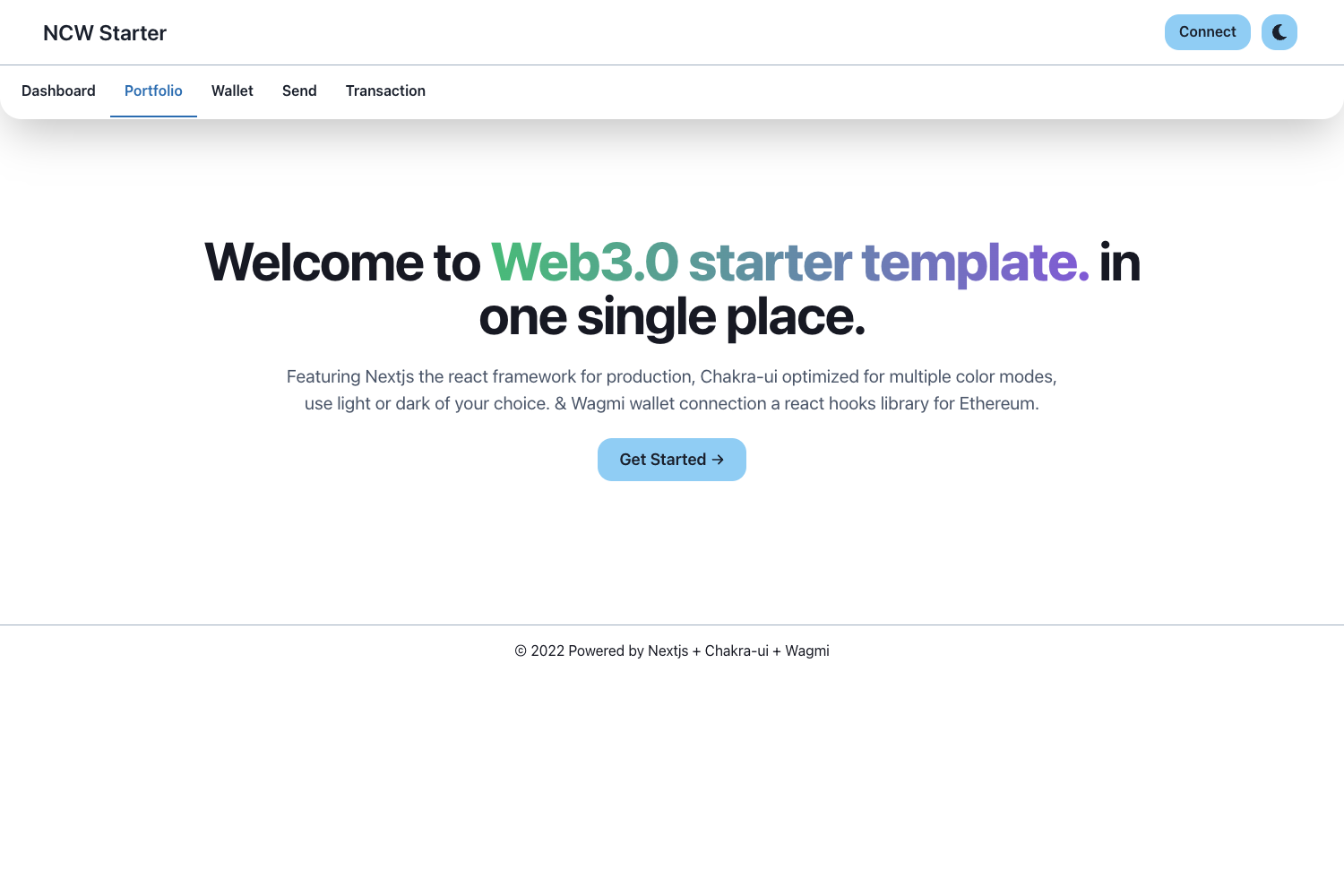 Nextjs Chakra Ui Wagmi Nextjs Chakra Ui Wagmi