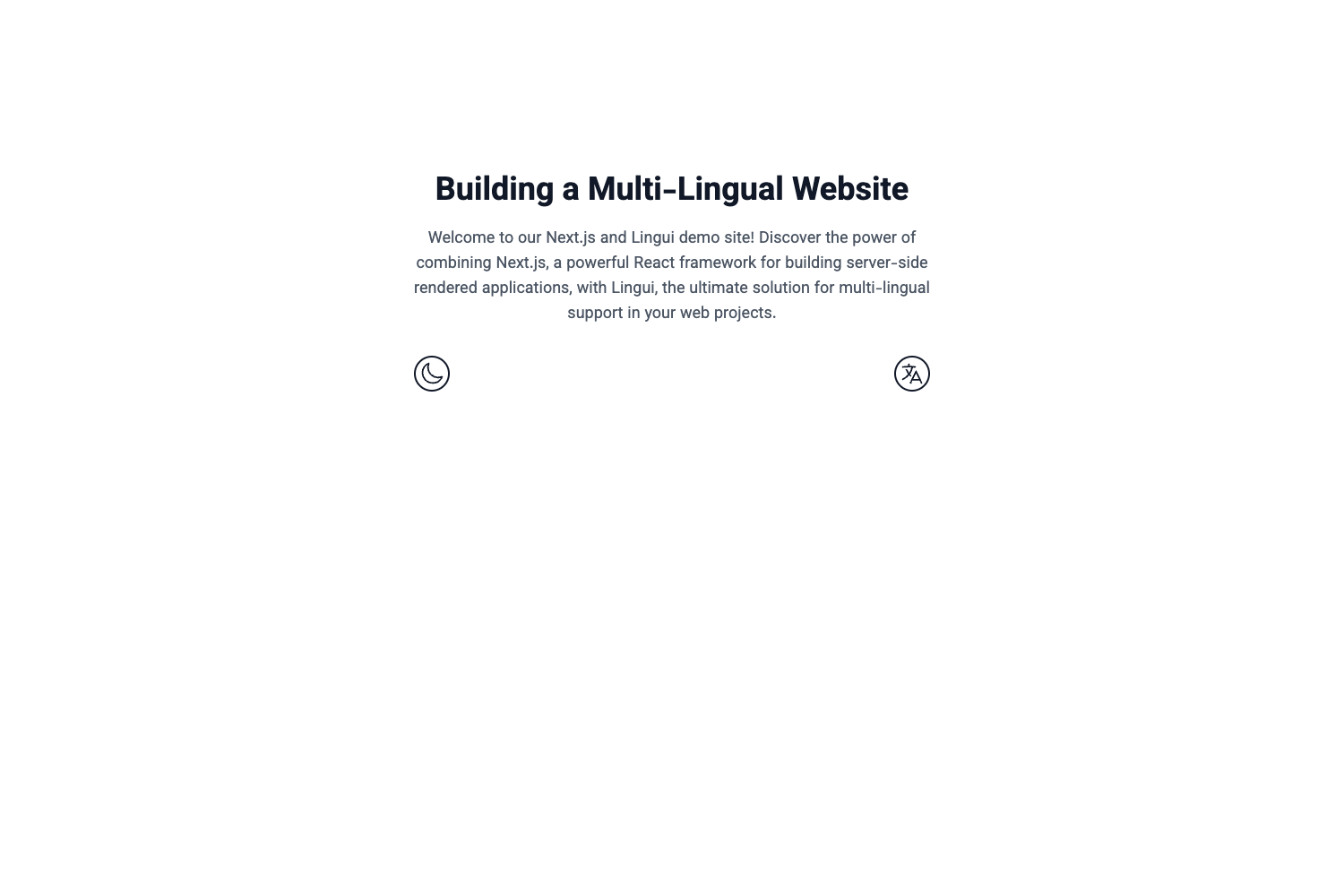 Nextjs Lingui Template