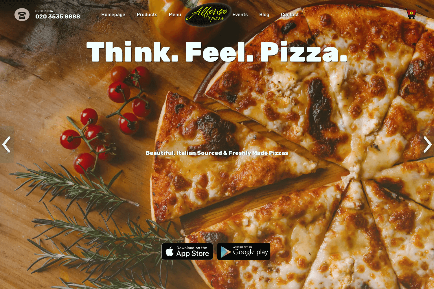 Next Pizza App