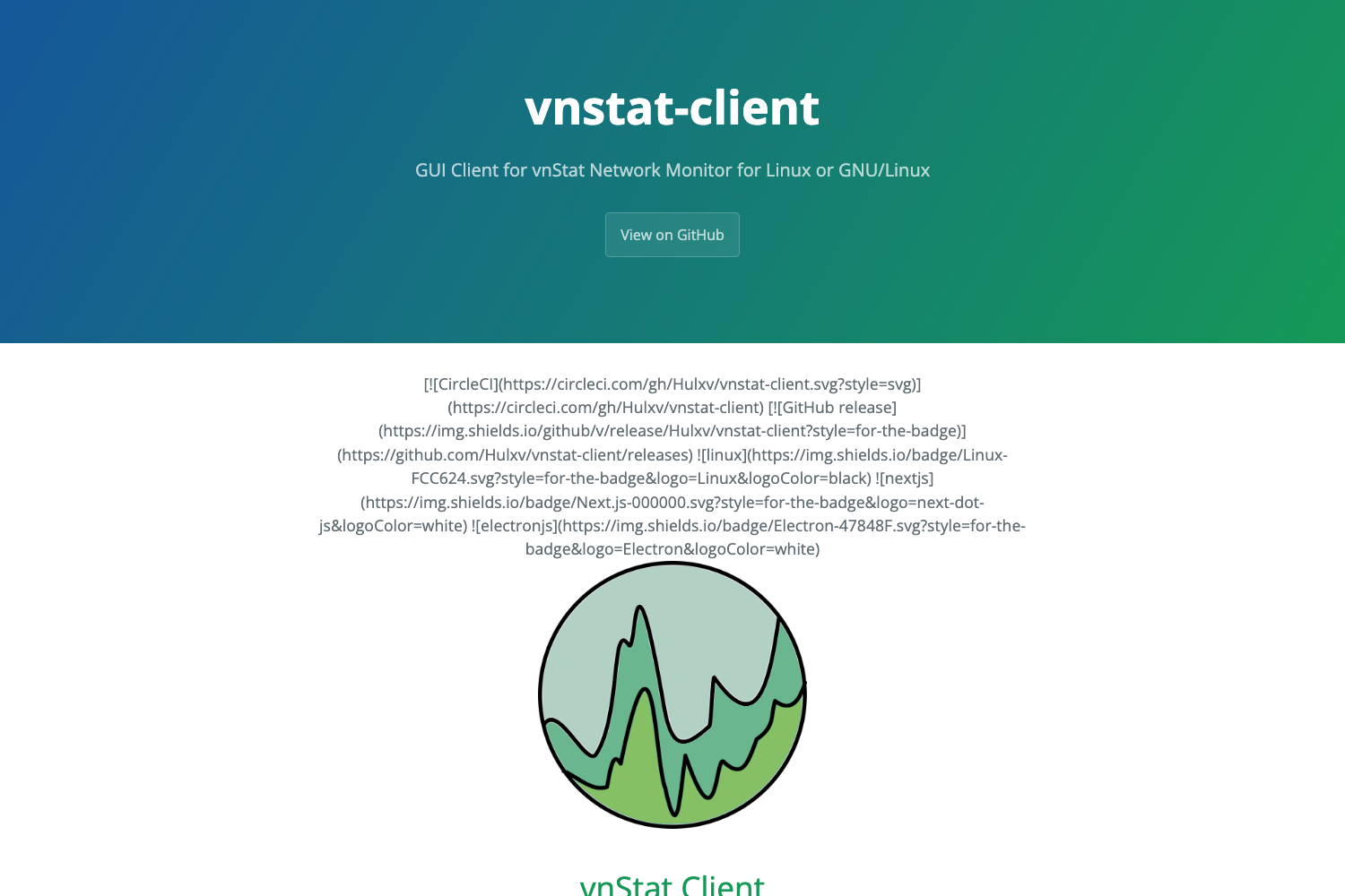 Vnstat Client